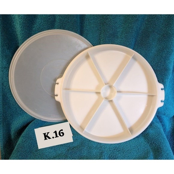 Tupperware | Kitchen | K6 Tupperware Snack And Serve 6 Divided Tray ...